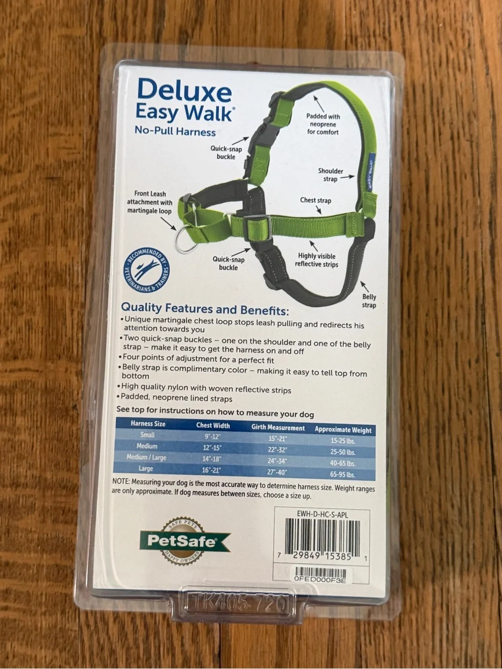 PetSafe | Dog | New Petsafe Deluxe Easy Walk Nopull Dog Harness Small ...